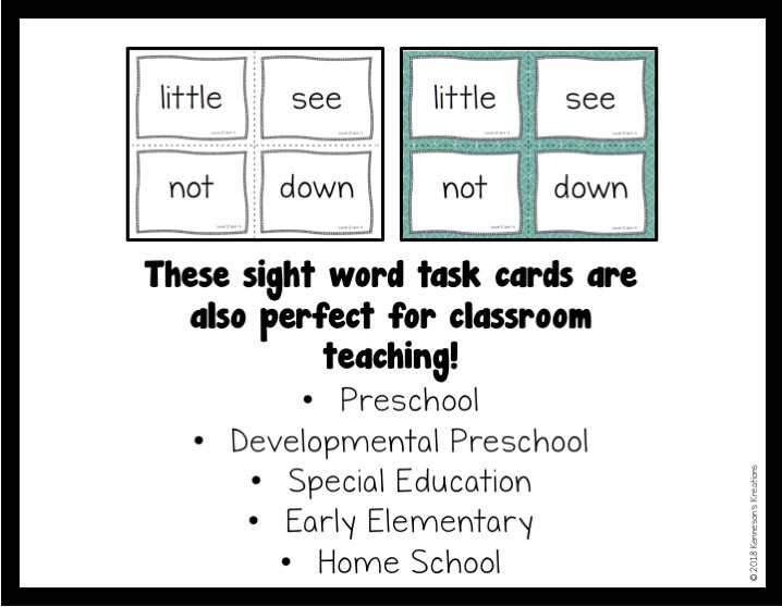 Online ESL Teaching Sight Words VipKid Level 2 INCLUDES | Etsy