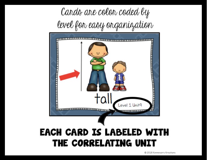 Online ESL Teaching (VIPKID Level 1) Vocabulary Prop Cards - Etsy