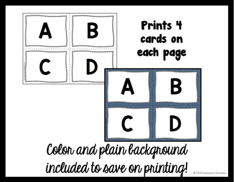 Online ESL Teaching (VIPKID Level 1) Alphabet Cards - Etsy