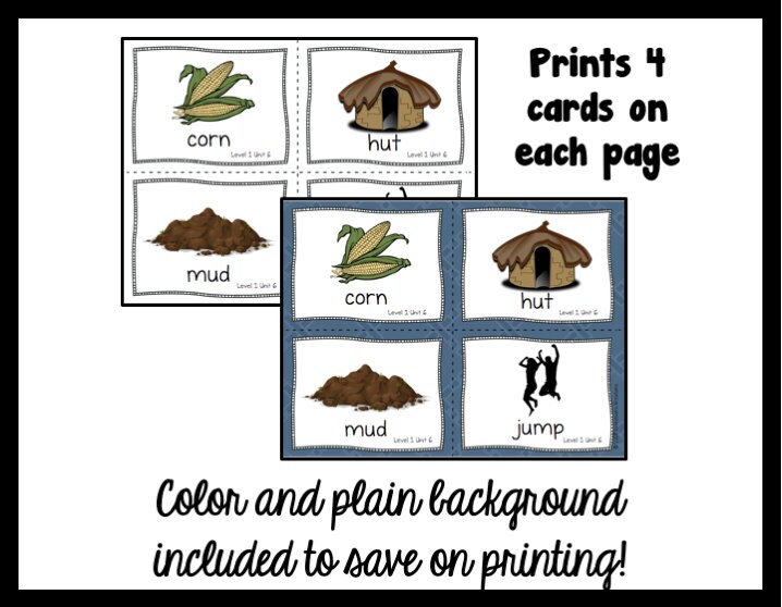 Online ESL Teaching (VIPKID Level 1) Vocabulary Prop Cards - Etsy