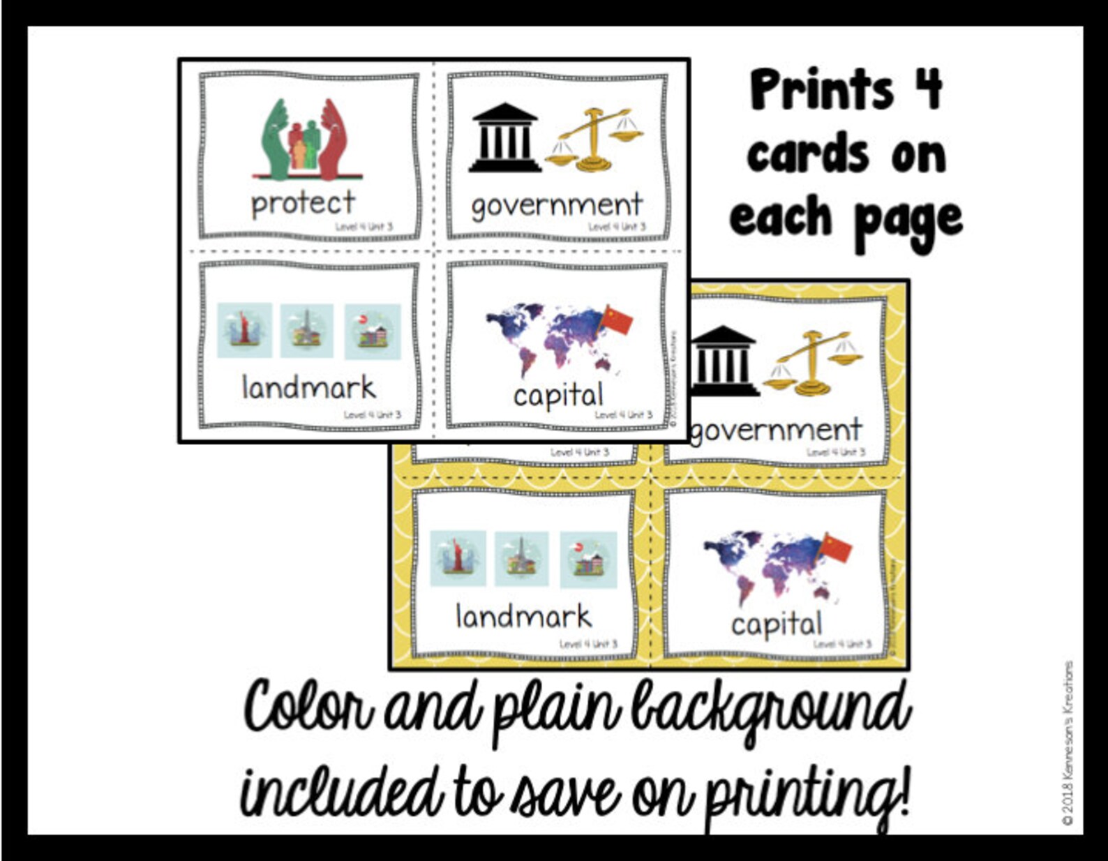 Online ESL Teaching Vocabulary Flashcards (vipkid Level 4) - Etsy