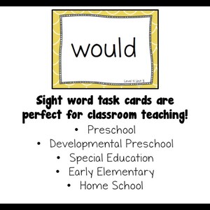 Online ESL Teaching Sight Words (VIPKID Level 4) - Etsy