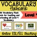 Online ESL Teaching Vocabulary Flashcards (vipkid Level 4) - Etsy