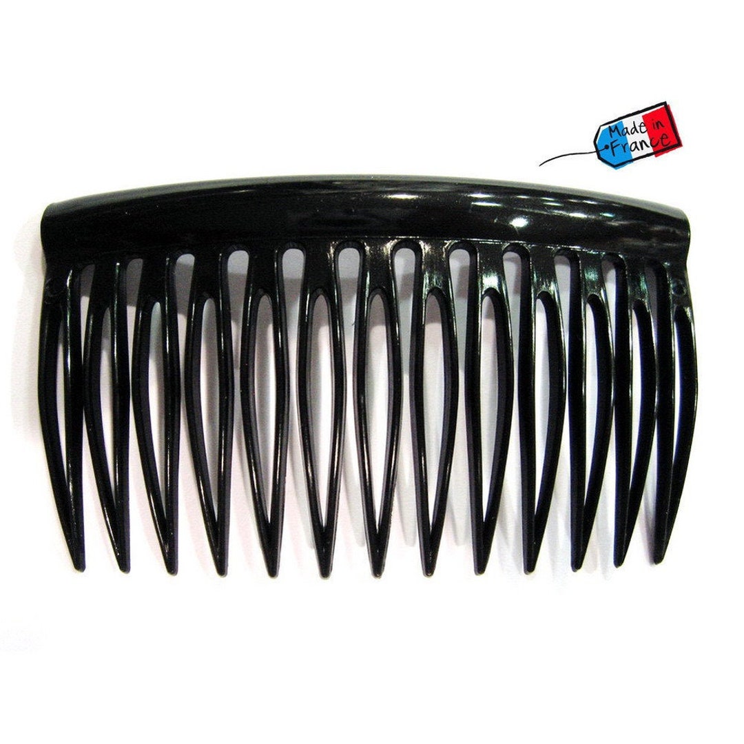 Set of 4 Combs Labeled "made in France" 7cm Black - Etsy