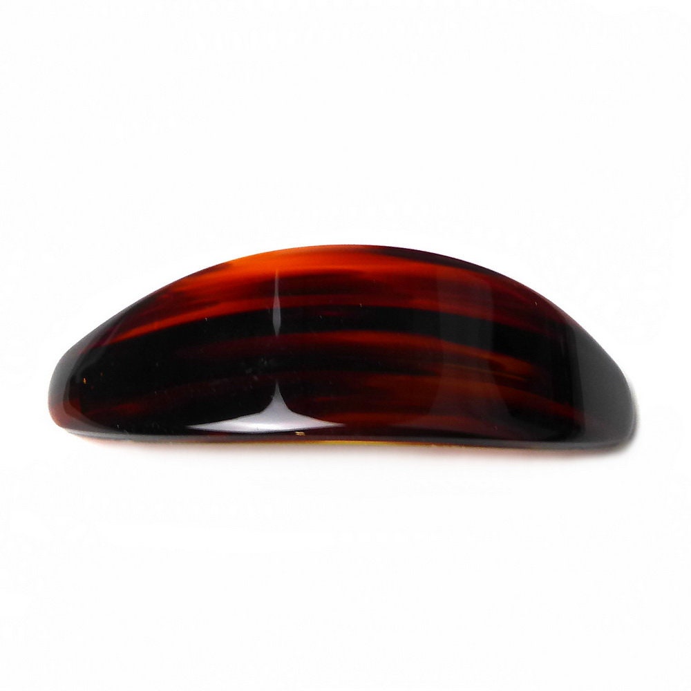 Curved Hair Clip, Made in France, 10cm, Hair Accessory - Etsy
