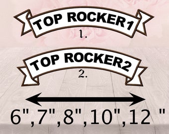 Custom Rocker Patch - Etsy