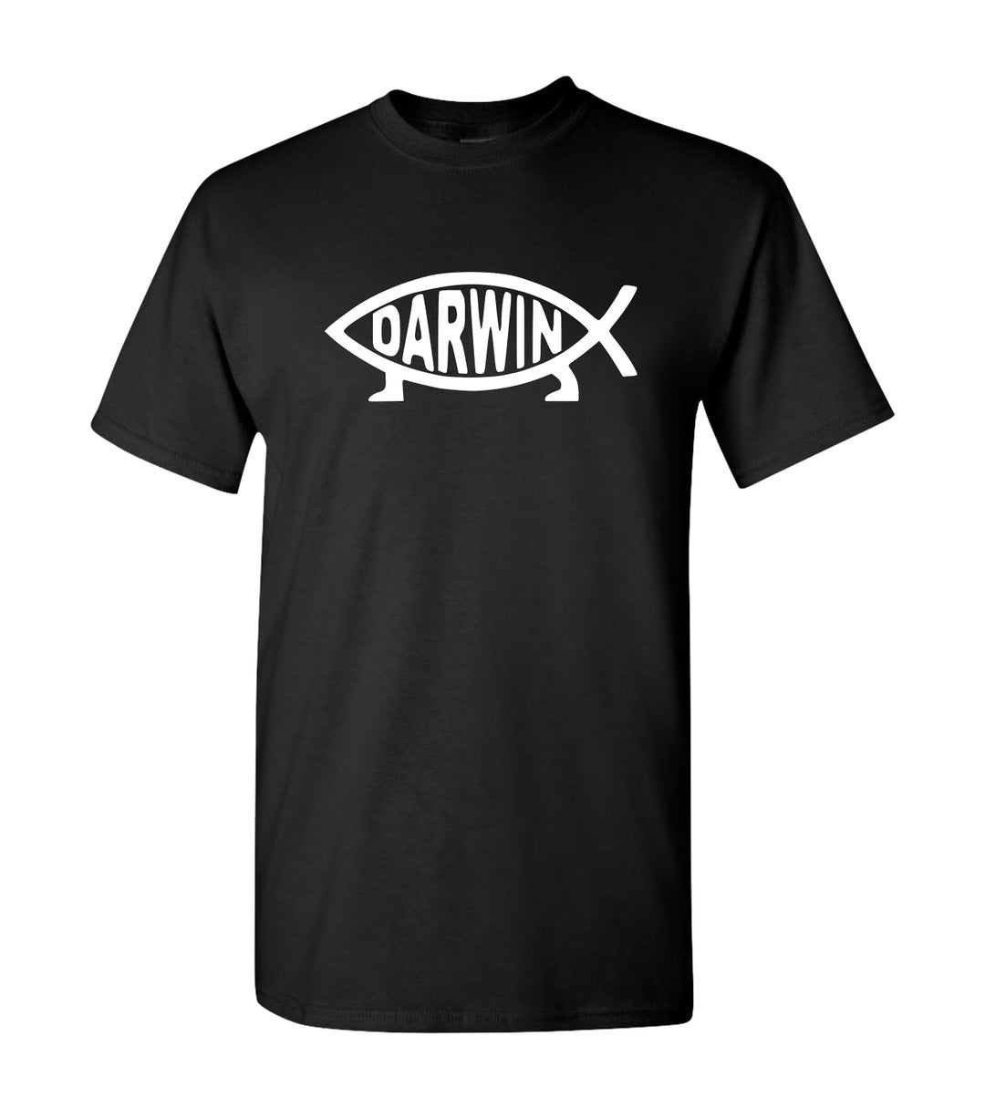 Darwin Evolution T-shirt - Fish With Legs - Etsy