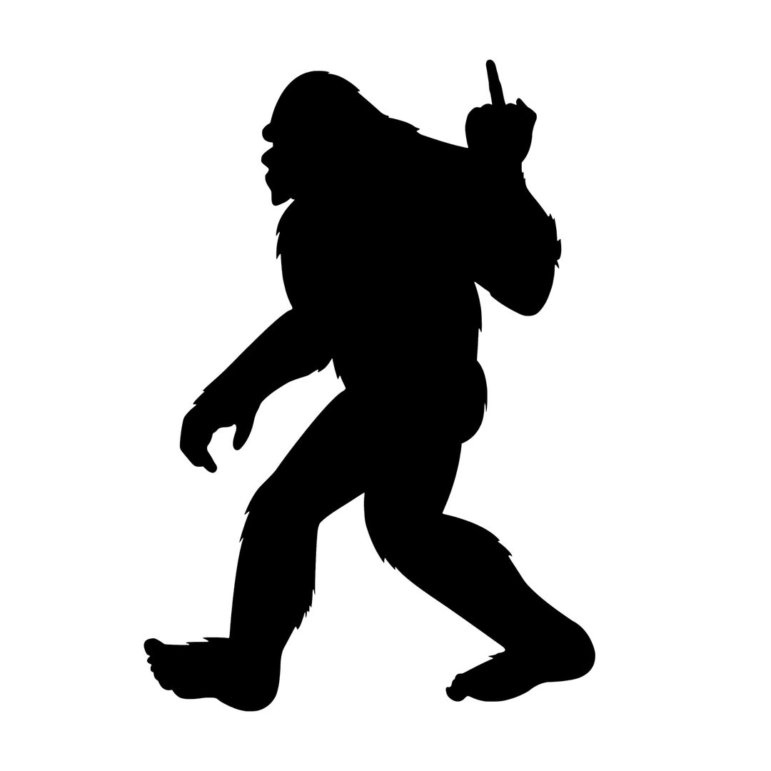 Bigfoot Sasquatch Yeti Giving the Middle Finger, Flipping the Bird ...