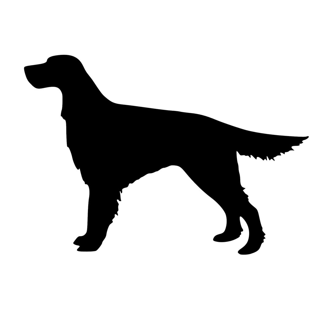 Irish Setter Silhouette Vinyl Decal for Car, Cup, Laptop, and More - Etsy