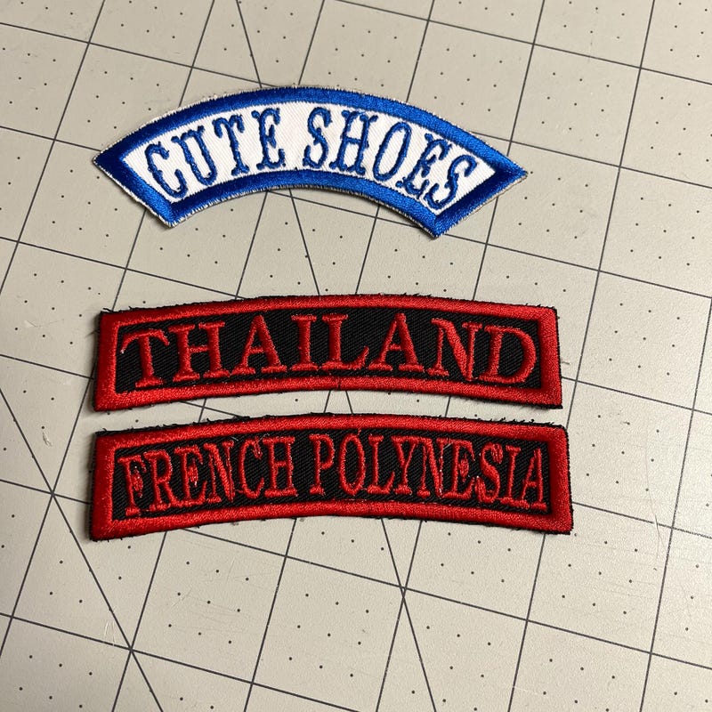 Custom Rocker Patch - Etsy