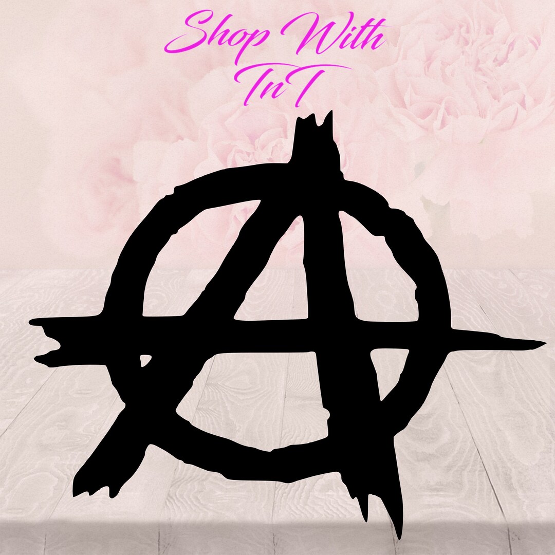 Anarchy | Stick Decal | 47 Colors to Pick From | Windows, Computers ...