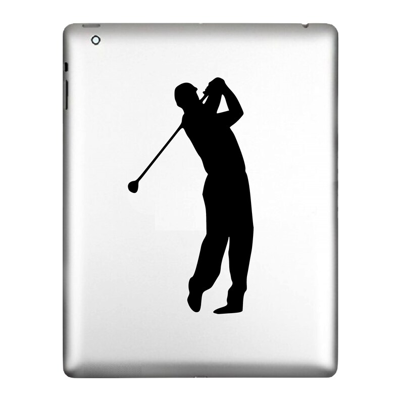 Male Golfer Sticker Decal for Windows Computers Anything - Etsy