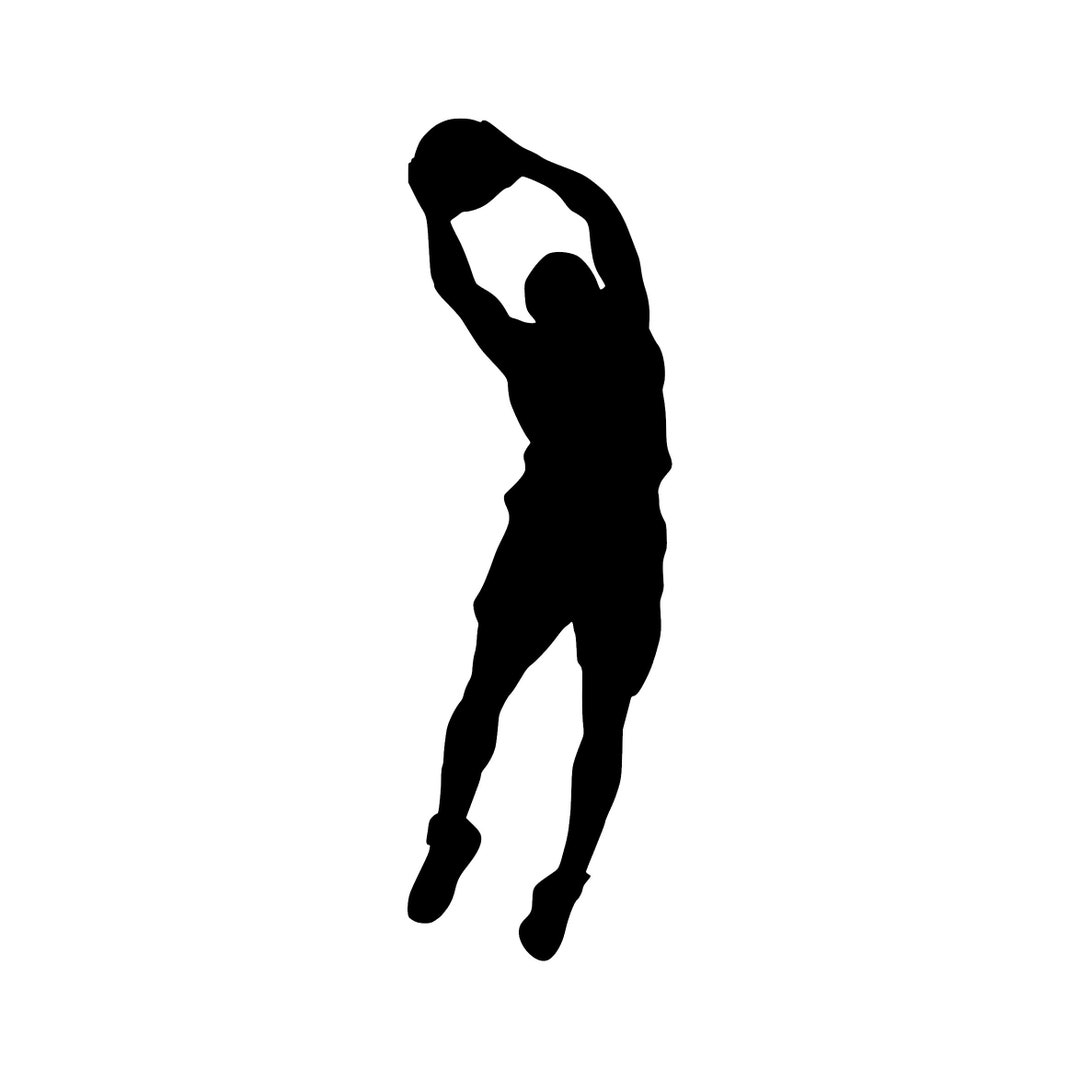 Dunking Basketball Sticker Decal Anything With a Flat Surface. - Etsy