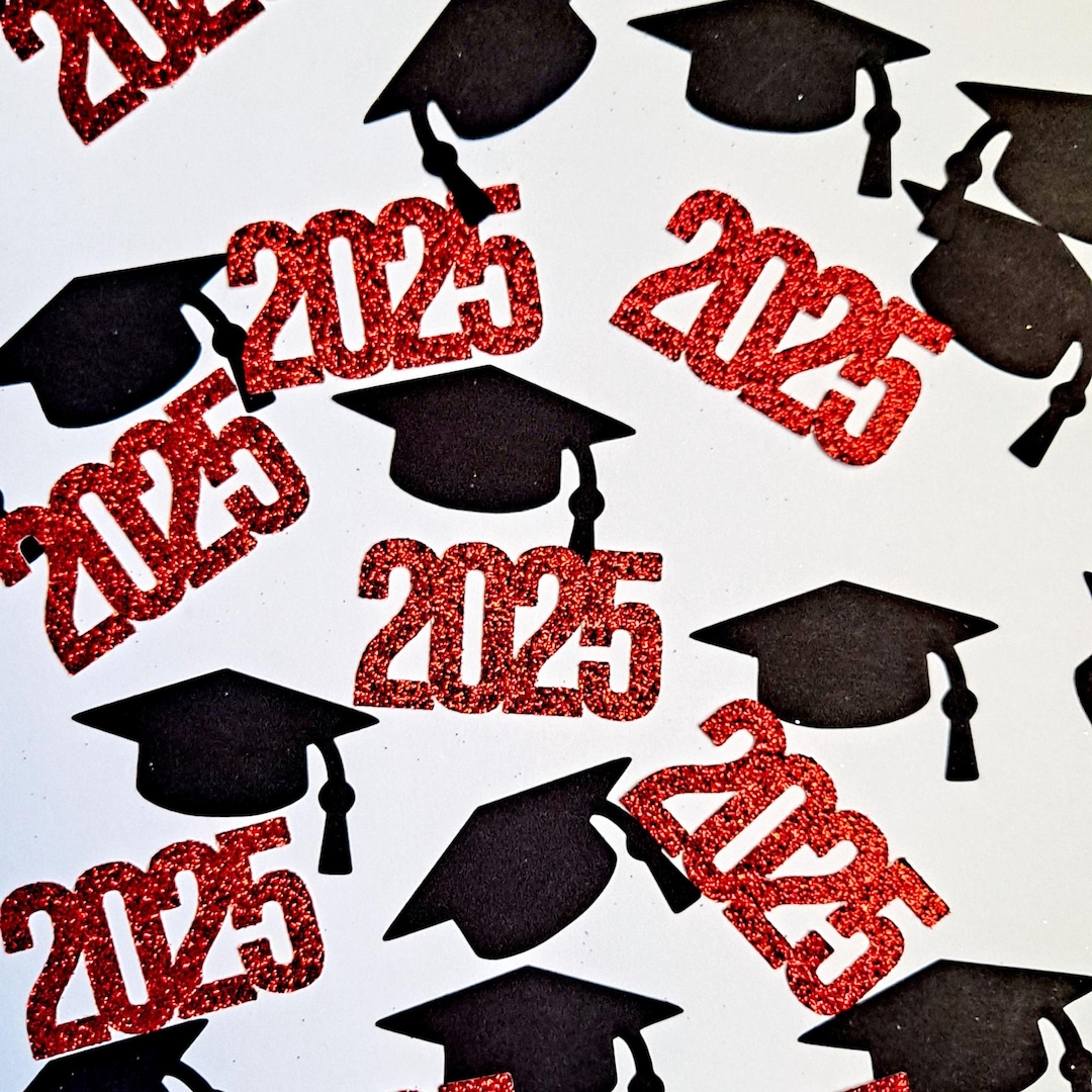 Class of 2025 Confetti, Custom Graduation Confetti, Graduation Party ...