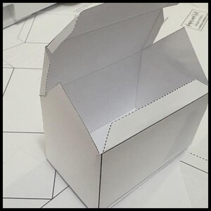 Printable Paper House Template | DIY English Cottage | Customizable ...