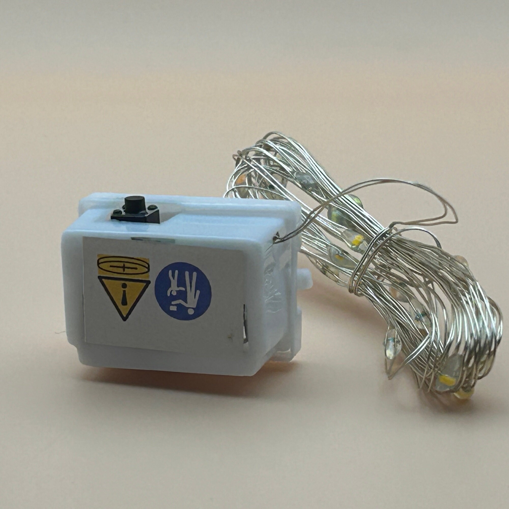 Flashing Multi Color LED Fairy String Lights on Silver Wire Perfect for ...