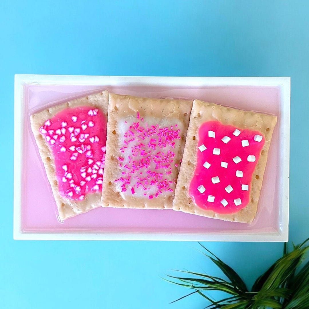 POPTART Realistic Life Size Breakfast Pastry 3D Resin Wall Art / Wall ...