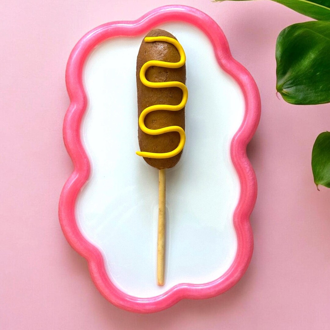 CORN DOG 3D Resin Wall Art / Wall Art/ Realistic Fake Food /life Size ...