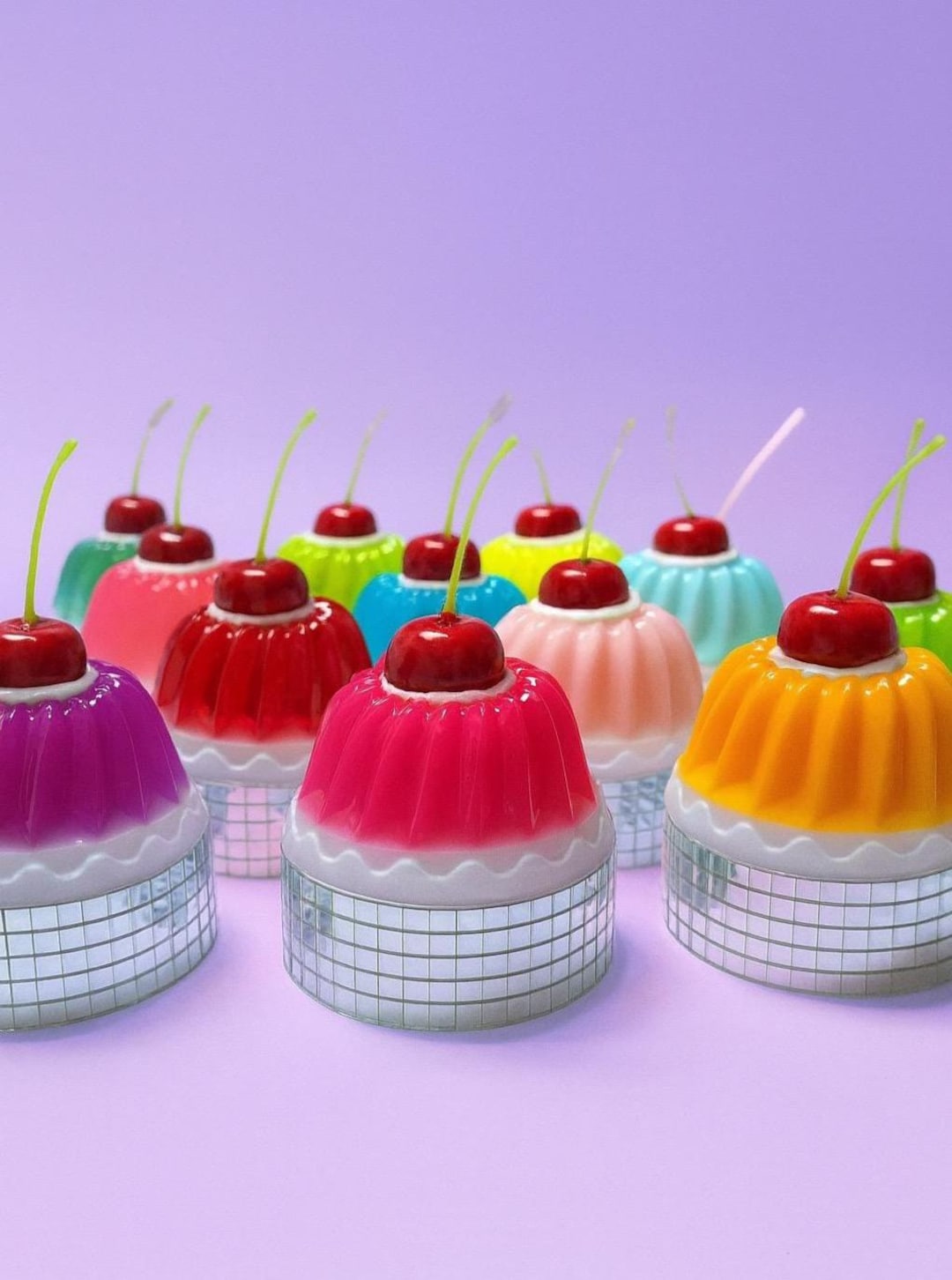 JELLY CAKE Disco Ball 3D Resin Sculpture Art/ Custom COLORS / Cake ...