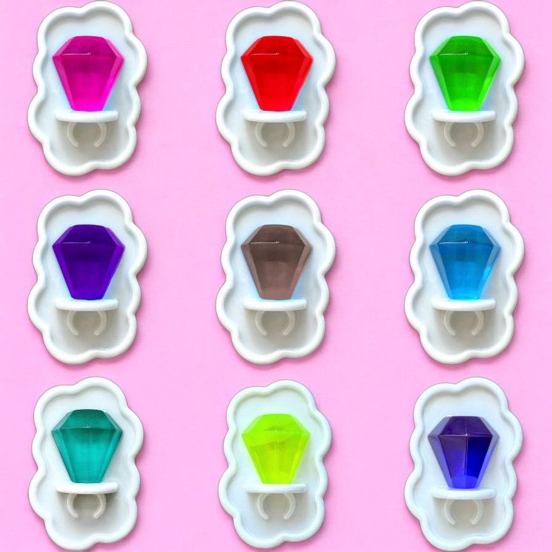 CUSTOM Color CANDY RING 9 Jumbo 3D Resin Wall Art Sculpture/ Fake Candy ...