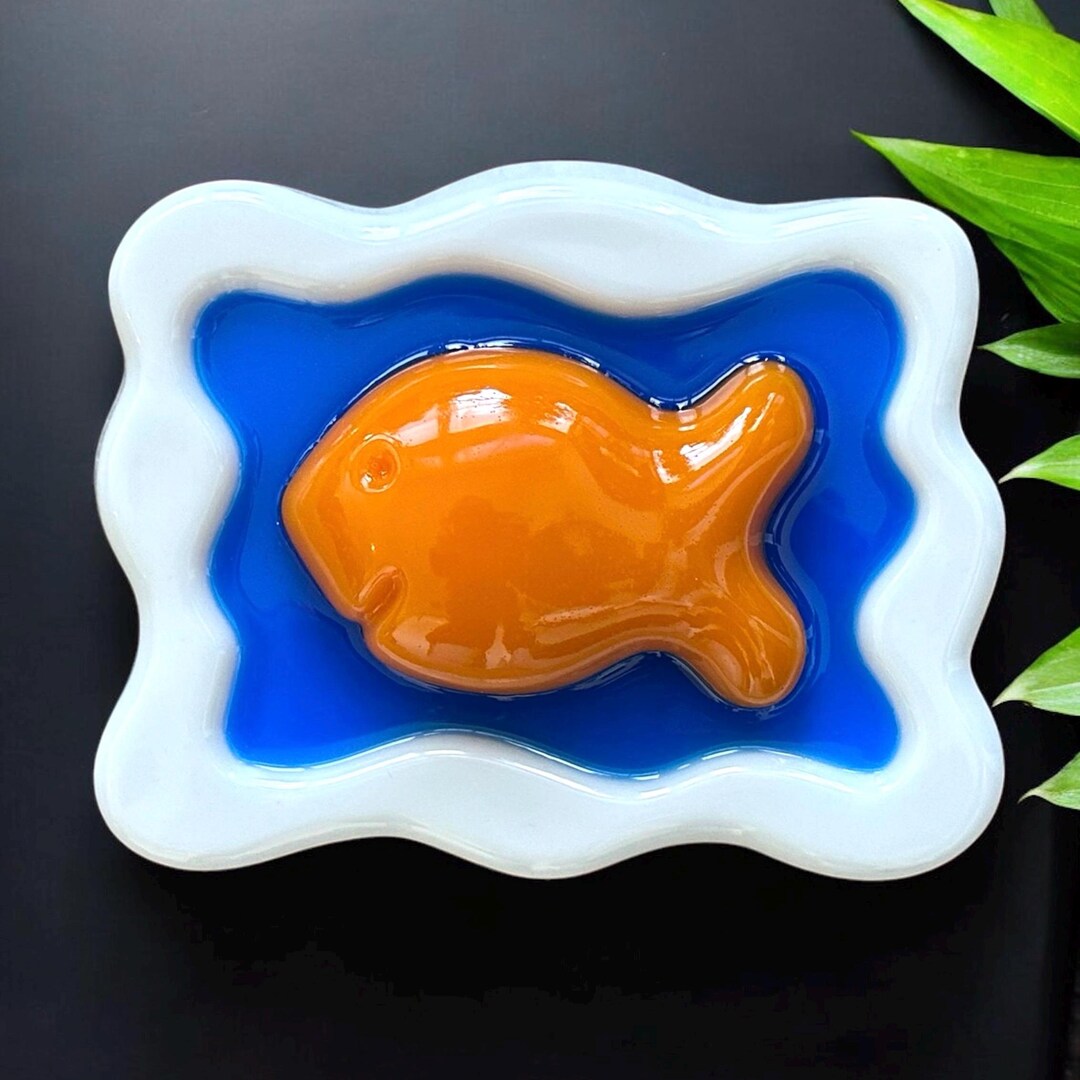 Giant 8” GOLDFISH CRACKER 3D Resin Wall Art / Wall Art/ Jumbo Fake Food ...
