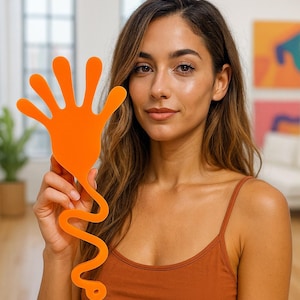 SLAPPY HAND 3D Resin Wall Art – Nostalgic Sticky Hand Sculpture ...