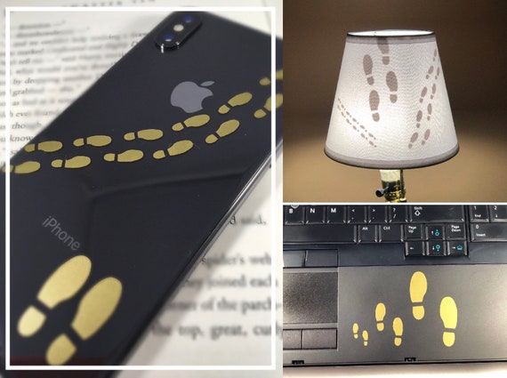 Magic Map Footprint Vinyl Decal Multiple Sizes and Tons of | Etsy