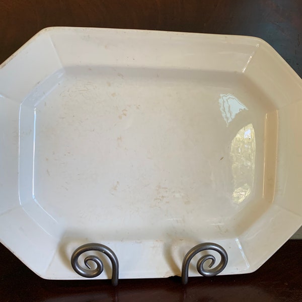Antique White Ironstone - Etsy