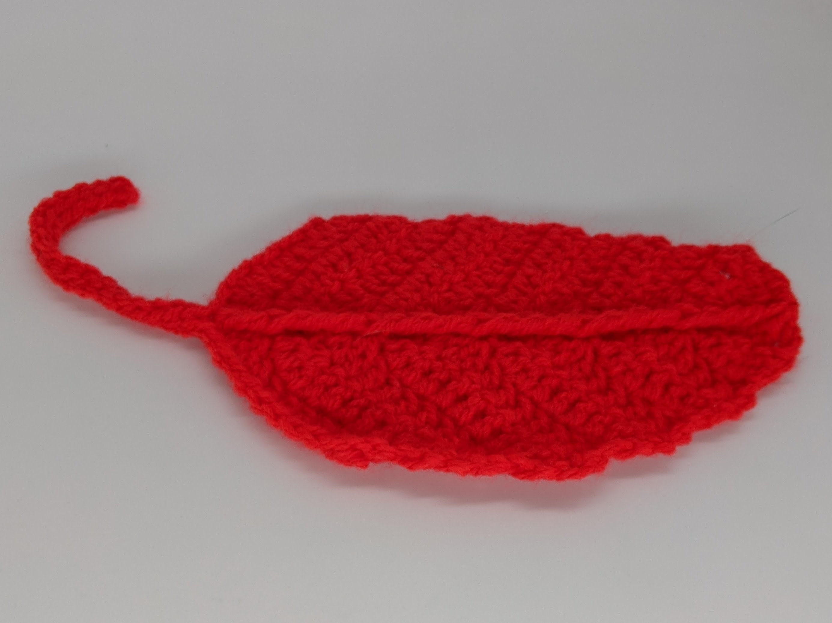 Leaf Crochet Pattern PDF Handmade Bookmark Coaster Leaves - Etsy
