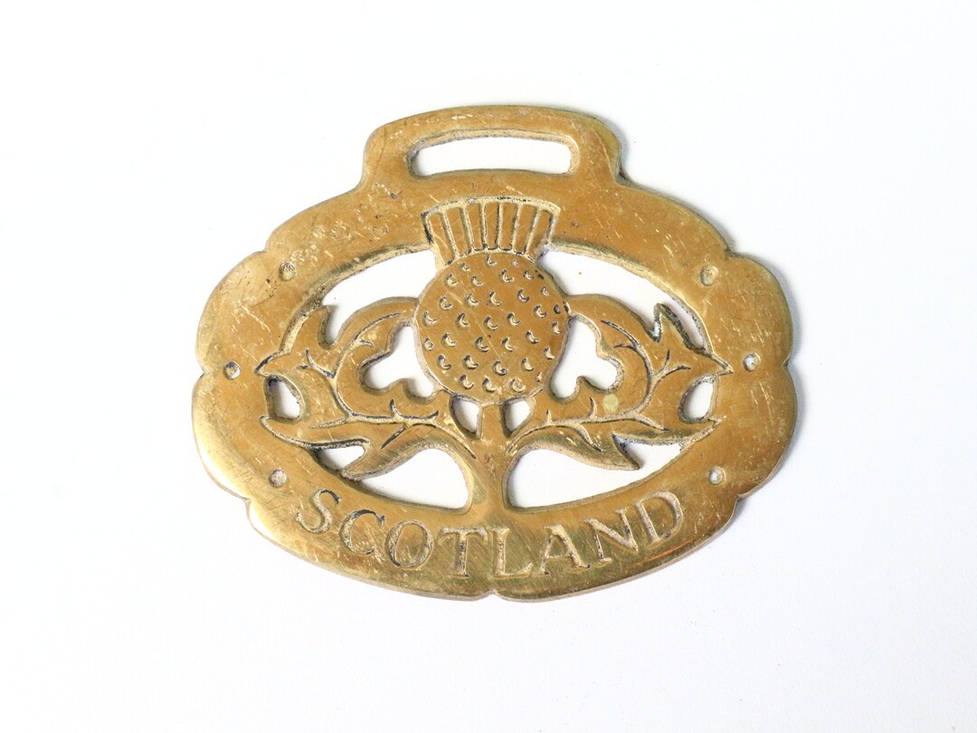 Vintage Cast Brass Horse Medallion-bridle Decoration - Etsy