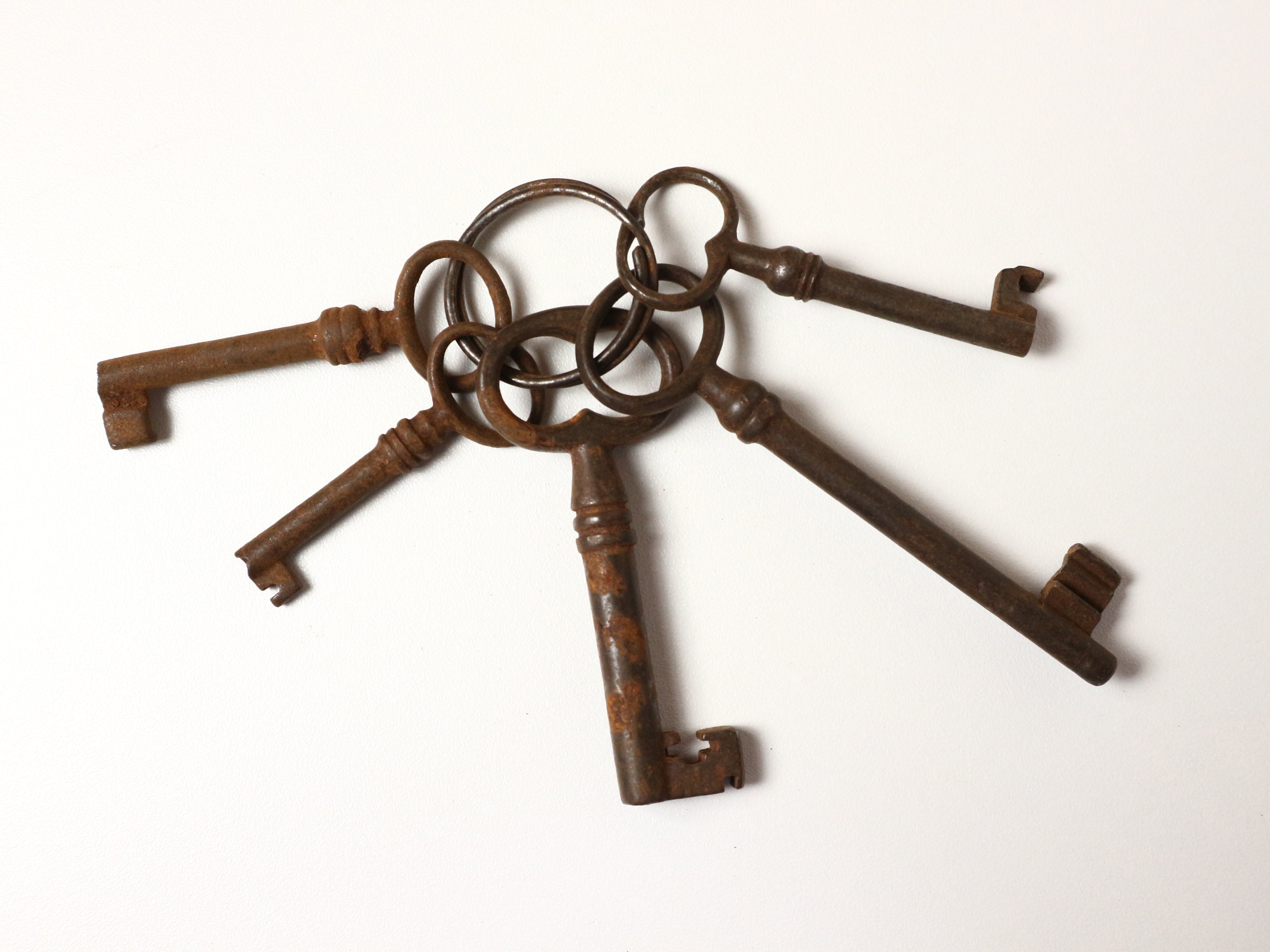 Home Improvement Doors & Locks Antique Vintage Original Skeleton Keys ...
