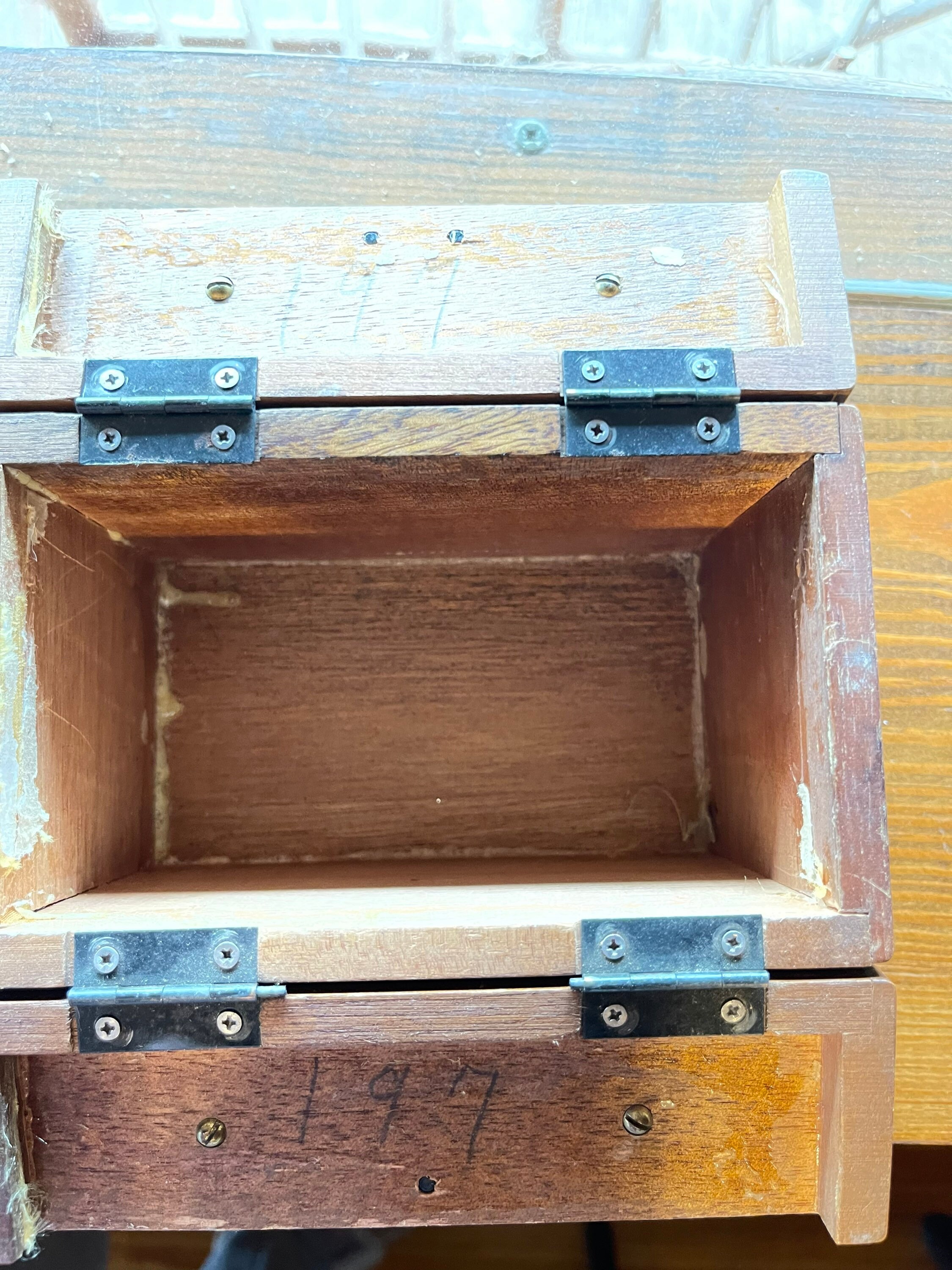 Vintage Wood Purse 6x4” - Etsy