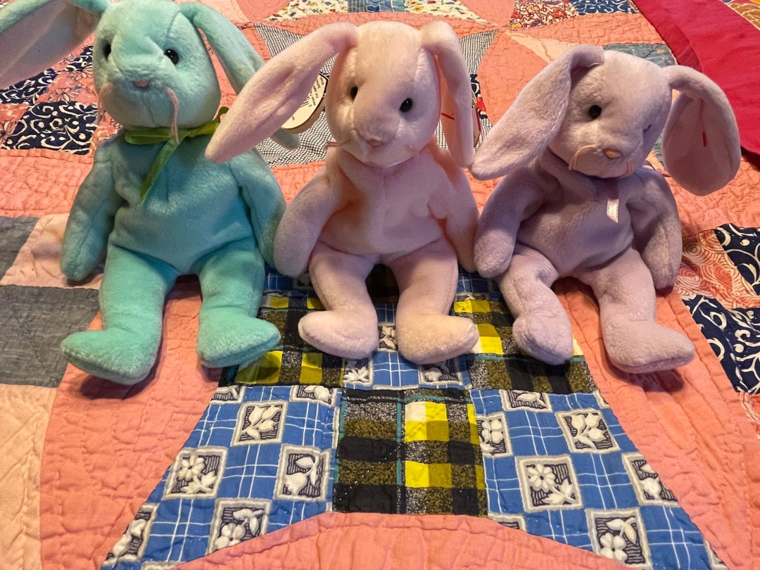 Ty Beanie Babies Rabbits - Etsy