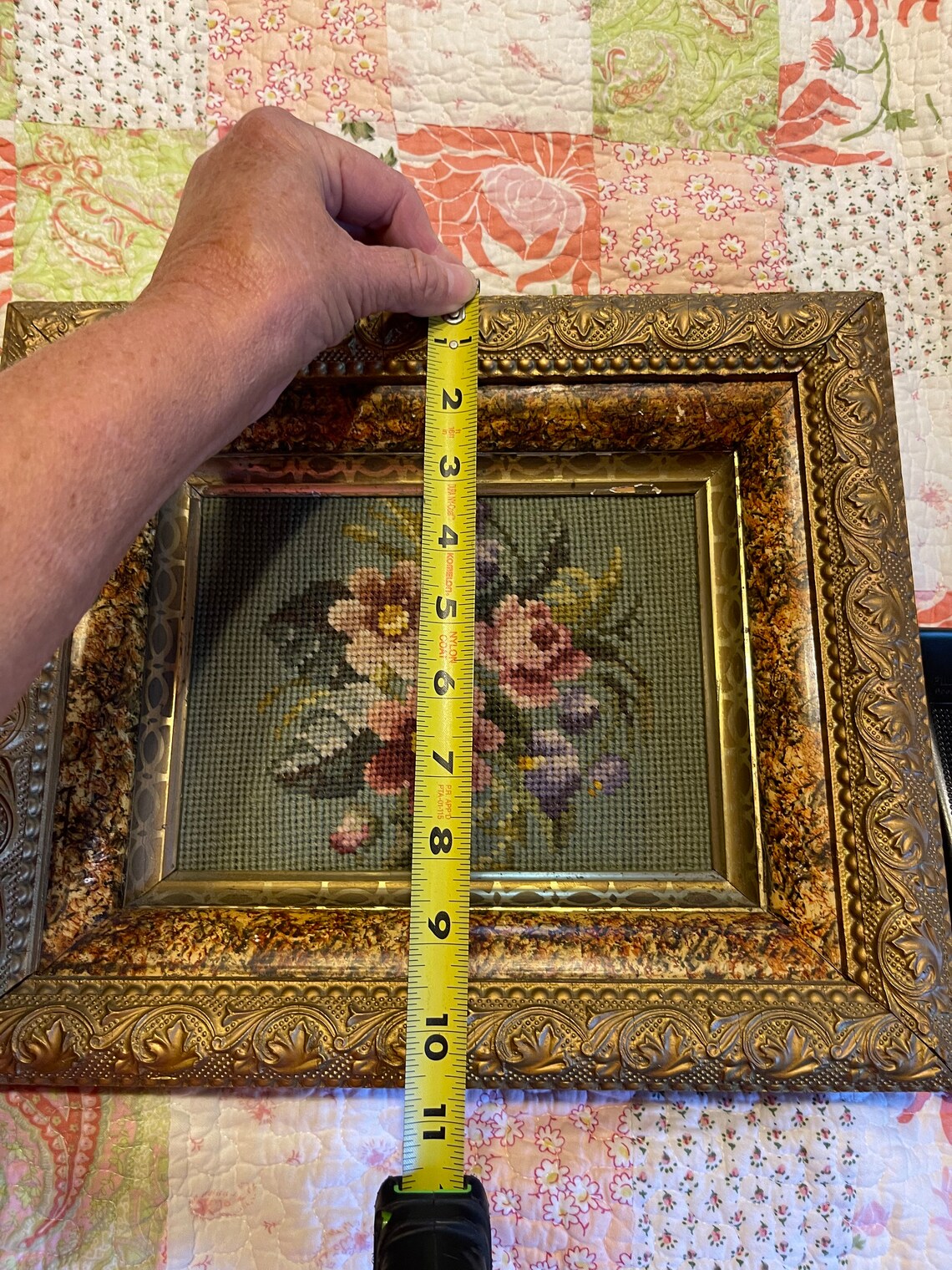 Beautiful Vintage Needle Point Framed - Etsy