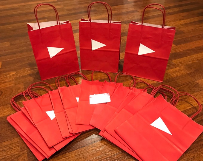 Youtube Inspired Gift Bags - Etsy