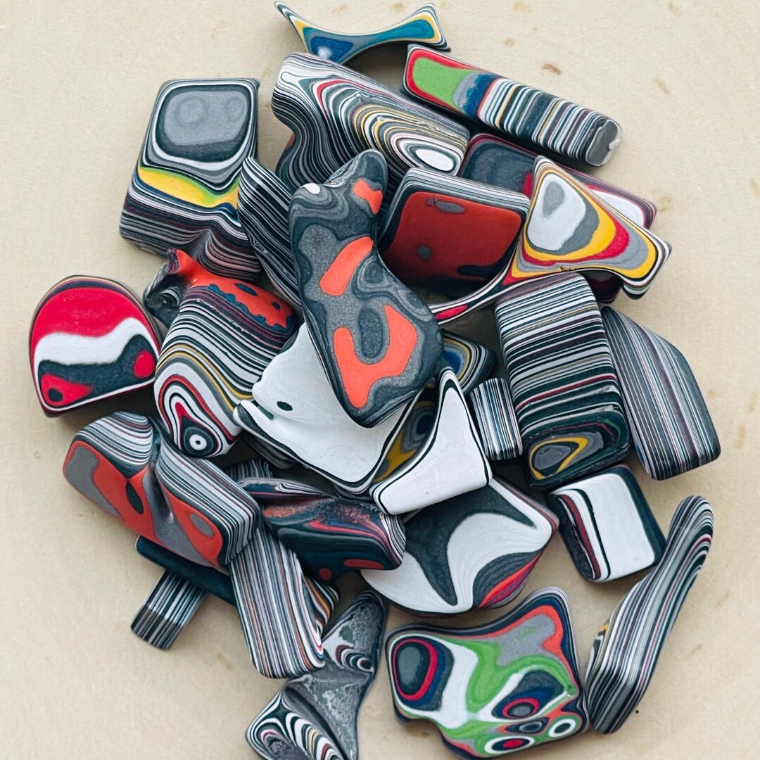 Fordite Detroit Agate Jewelry Pieces Car Paint - Etsy