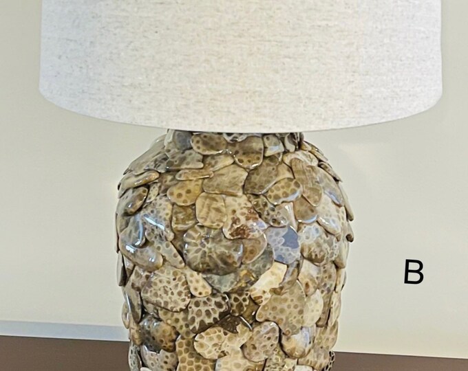 Petoskey Stone Lamp (B) - Accent Lamp - Michigan - up North - Etsy