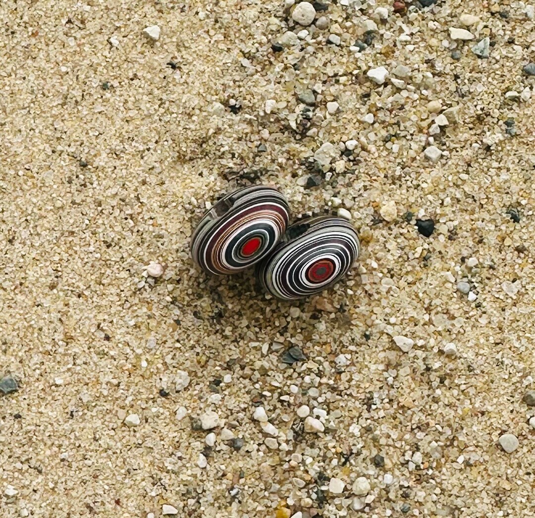 Fordite Bead J Sold as a Set Jewelry - Etsy