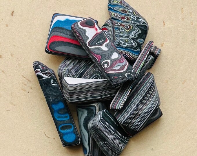 Fordite - Detroit Agate - Jewelry Pieces - Car Paint - Crafting ...