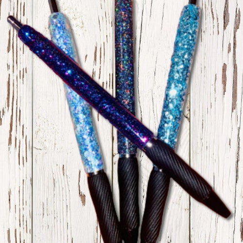 Custom Glitter Pens - Etsy