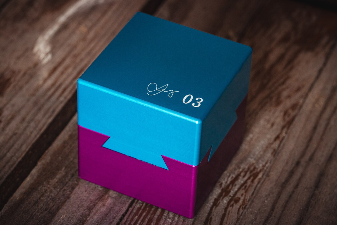 Dovetail Cube Puzzle 3 Gorgeous Collectable Metal Puzzle - Etsy