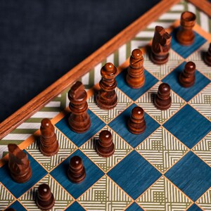 Retro Style 4 in 1 Board Game Set - Manopoulos Chess, Backgammon, Ludo ...