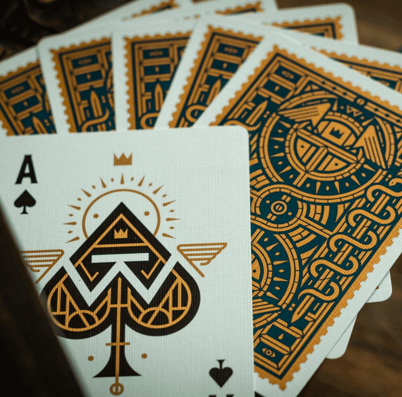 Egoism Rust Playing Cards Gorgeous Illustrations - Etsy