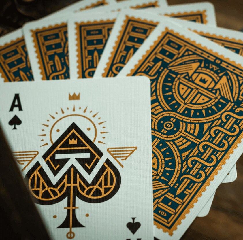 Egoism Rust Playing Cards Gorgeous Illustrations - Etsy