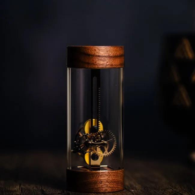 Oscilloglass Mechanical Hourglass Mesmerising Desk Toy, 3 Minute Timer ...