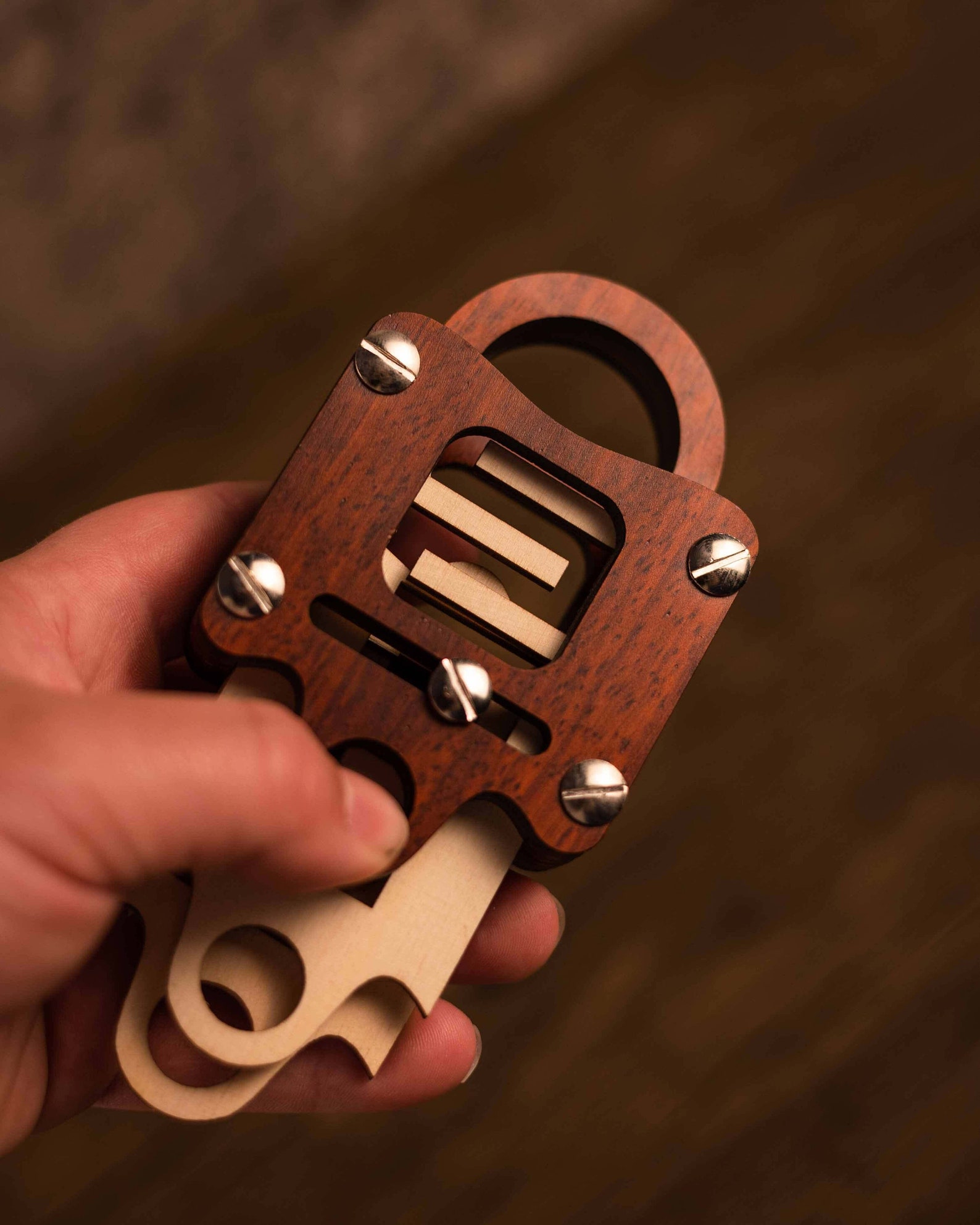 Voidlock Puzzle - 300 Move Handmade Lock Puzzle - Etsy UK