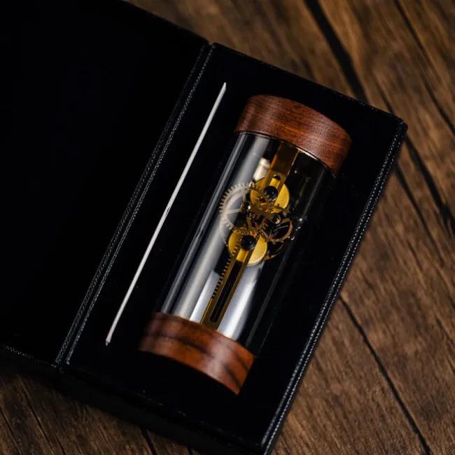 Oscilloglass Mechanical Hourglass Mesmerising Desk Toy, 3 Minute Timer ...