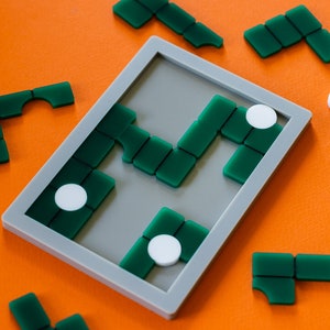 Green 13 Acrylic Packing Puzzle - Etsy