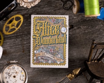 Large Alice in Wonderland Playing Cards, Alice in Wonderland Decor ...