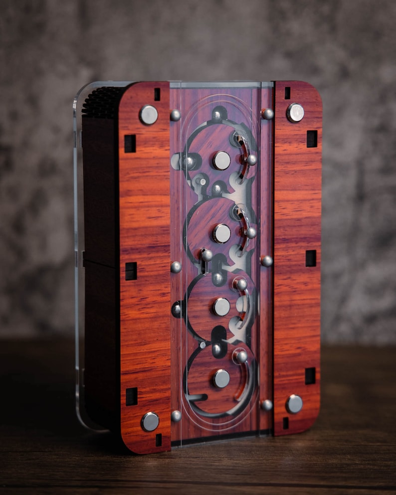 Handmade Viking Puzzle Box, Constantin Design Secret Trick Box - Etsy